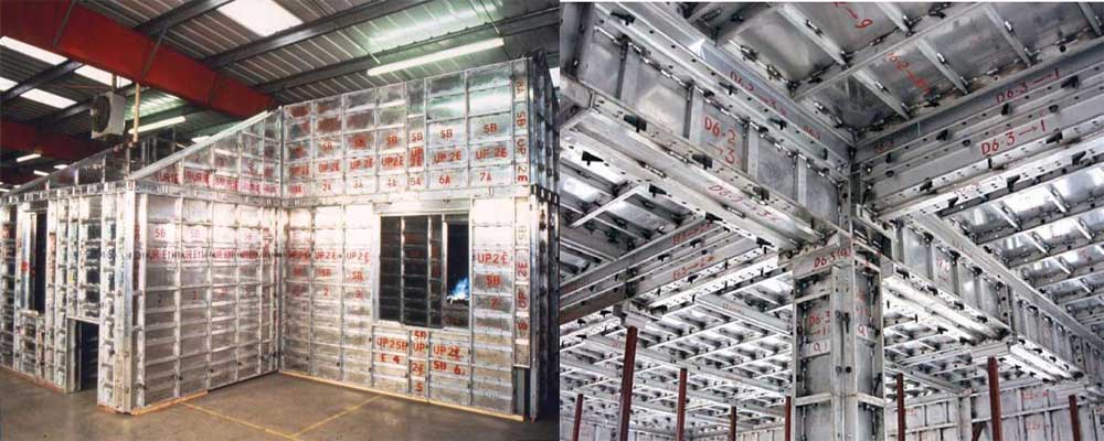 AluForms Aluminium Formwork Shuttering Material